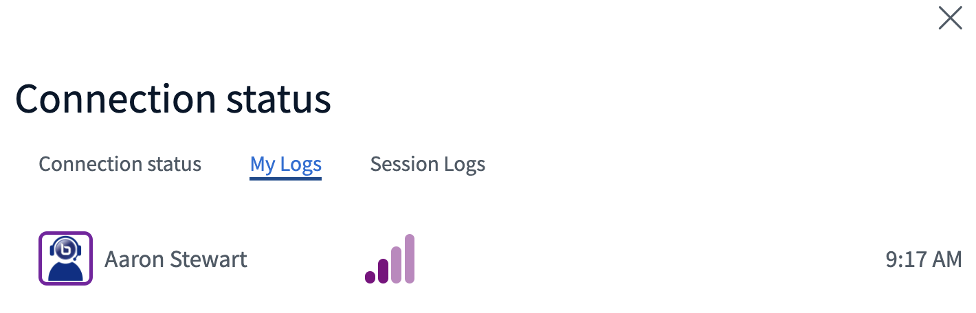 Connection Status Blindside Networks Customer Support Portal