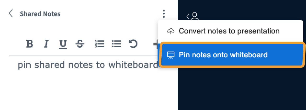 How do I move shared notes to the whiteboard? – Blindside Networks ...